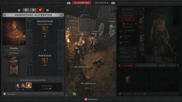 Diablo 4 Crafting: Alle Ressourcen, Rezepte & Handwerker ⋆ S4G