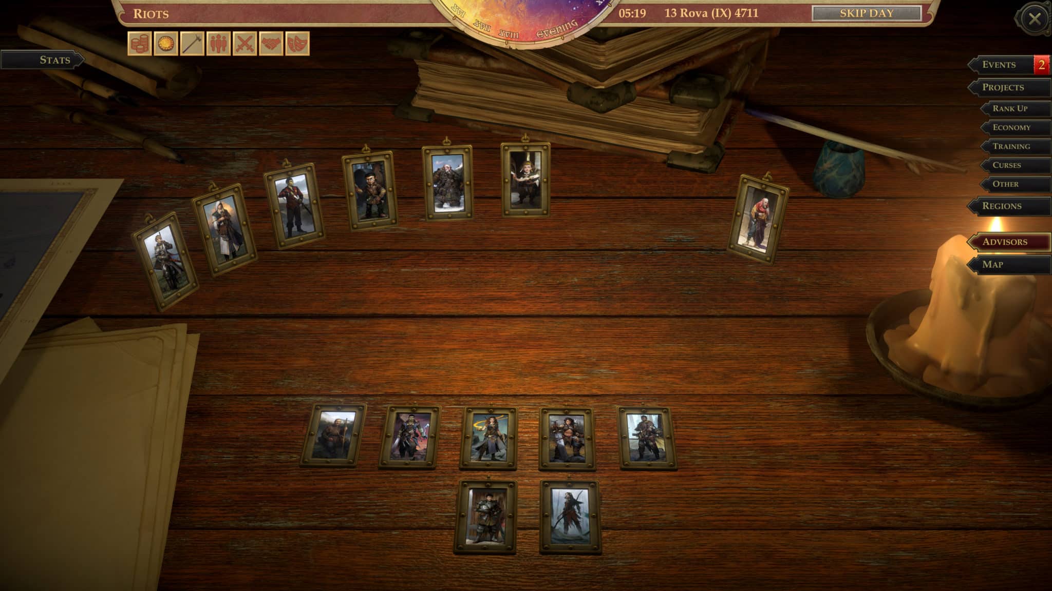 Pathfinder: Kingmaker Kingdom & Advisors - All Infos | S4G