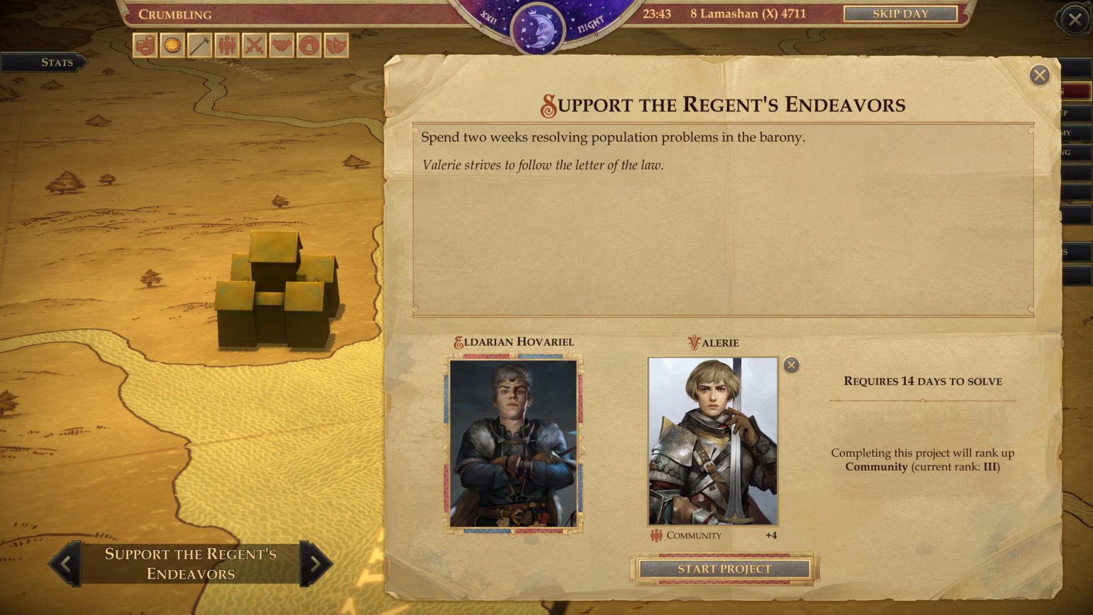 Pathfinder: Kingmaker Kingdom & Advisors - All Infos | S4G